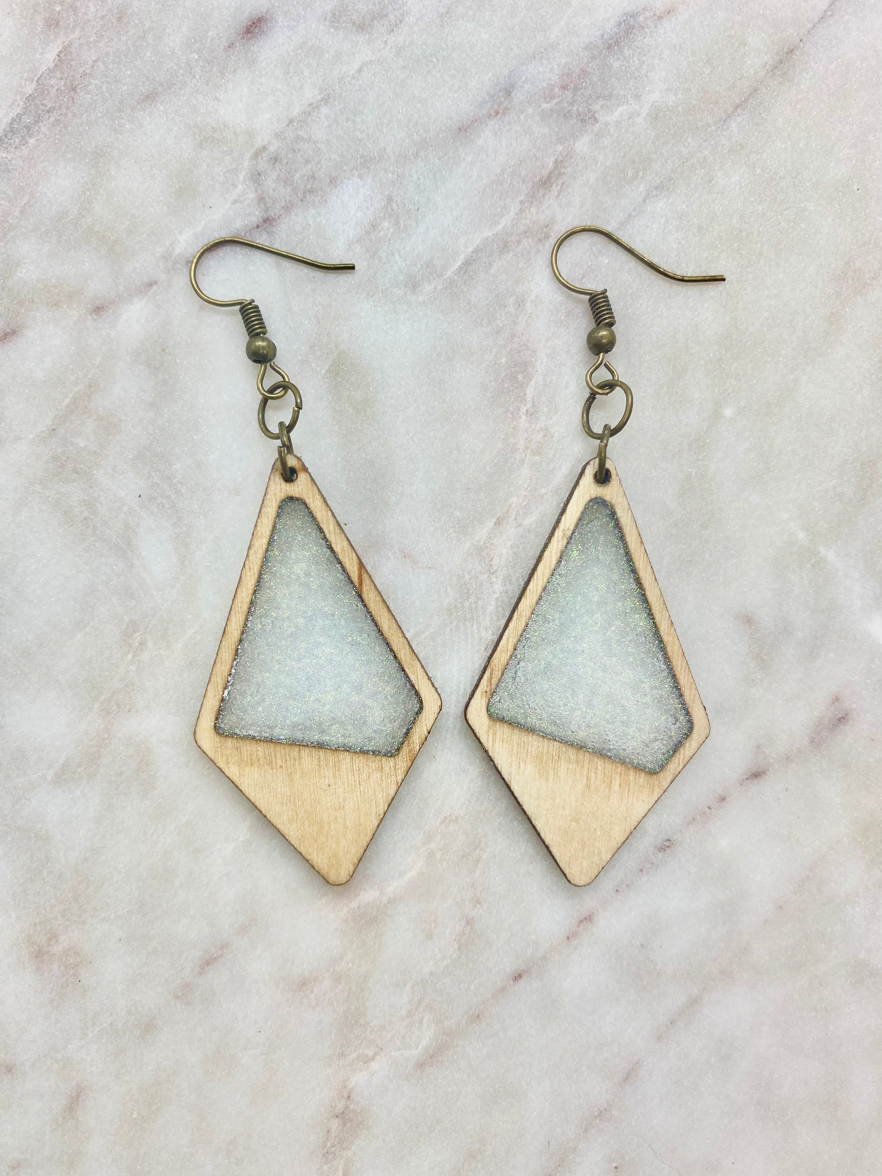 Modern Angled with Glitter Flair – Woodland Steelworks