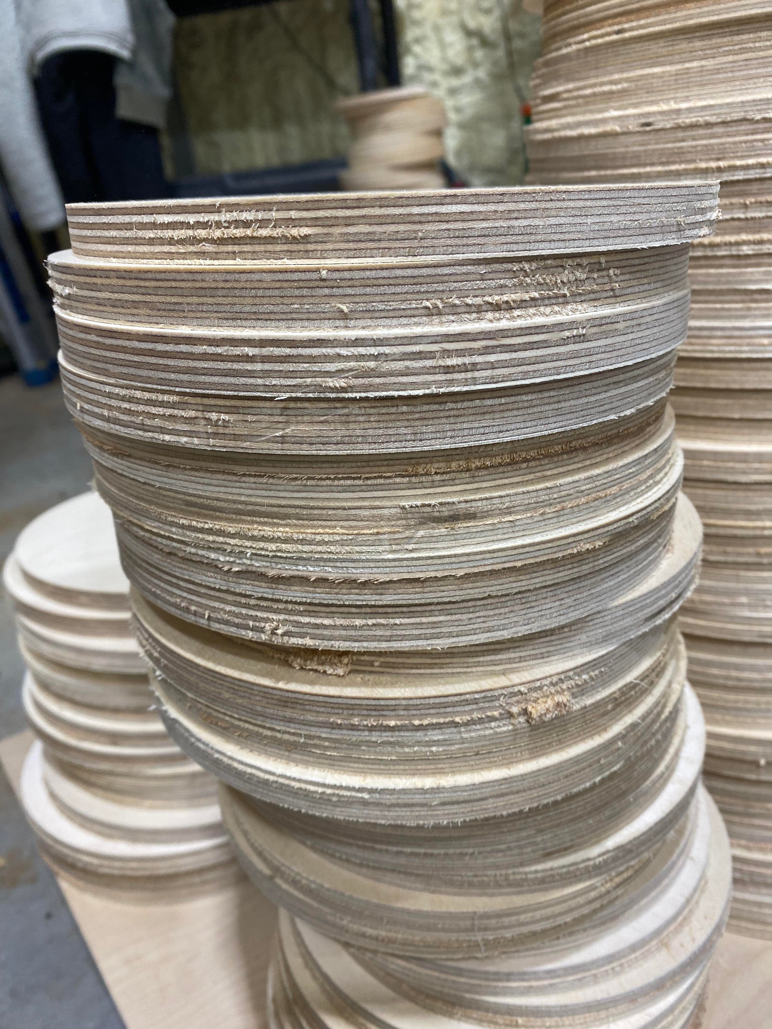 Baltic Birch Rounds - 1/2" & 3/4" - PACK OF 10 – Woodland Steelworks