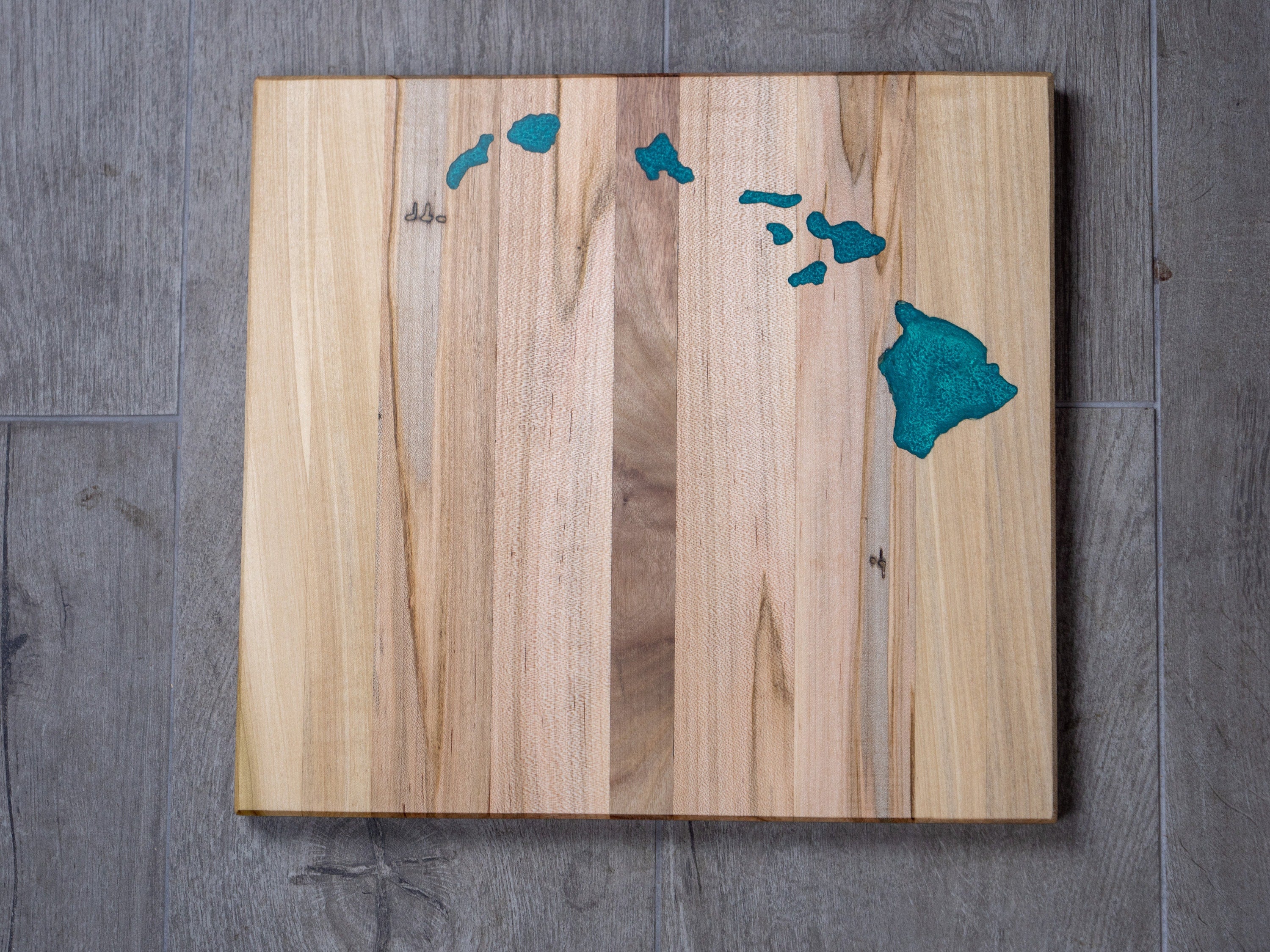 Hawaiian Islands Cutting Board – Woodland Steelworks